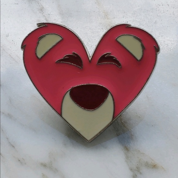 Disney | Jewelry | Lotso From Toy Story Heart Shaped Disney Pin | Poshmark